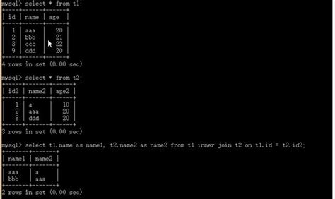 教你輕鬆搞定，mysql的連表查詢語句 每日頭條