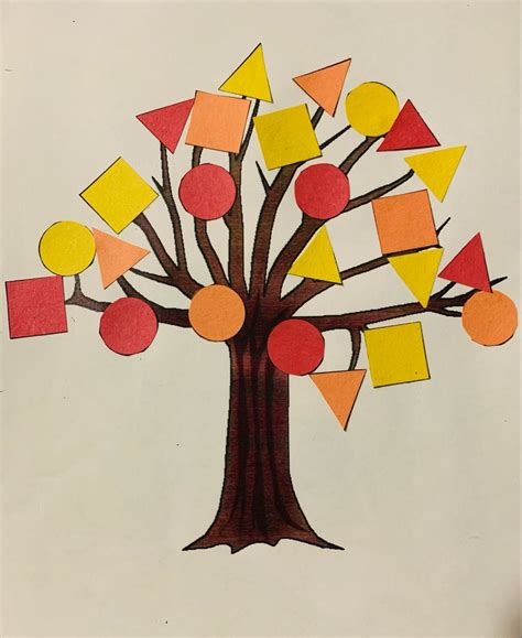 Shape Autumn Tree Artofit