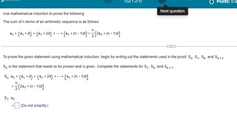 solved use mathematical induction to prove the following