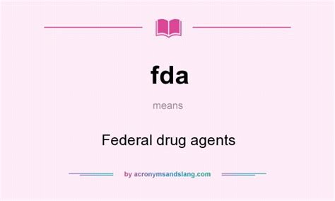 Fda Federal Drug Agents In Undefined By