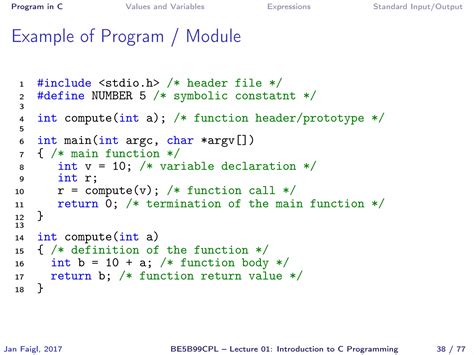 C Program Handouts Pdf