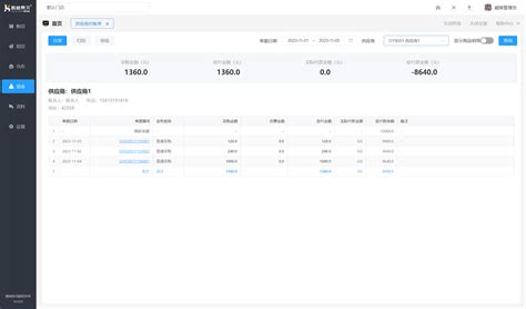 酷柚易汛erp 供应商对账单操作指南 Csdn博客 酷柚易汛erp 供应商对账单操作指南 Csdn博客
