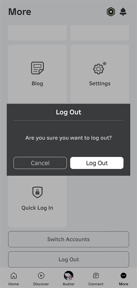 Universal App Log Out Dialog Does Not Follow The Current Account Theme