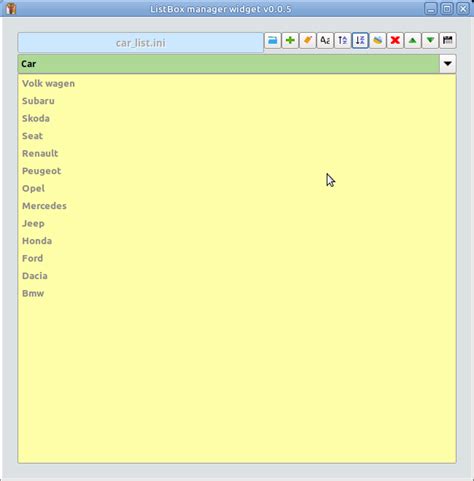A Simple Improved Listbox Manager Wxpython Dev Discuss Wxpython