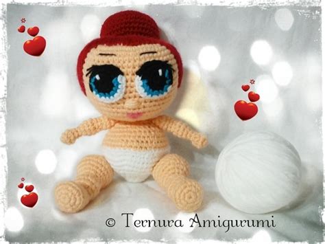 Crochet Pattern Doll Lol Surprise Pdf English Deutsch Dutch Ternura