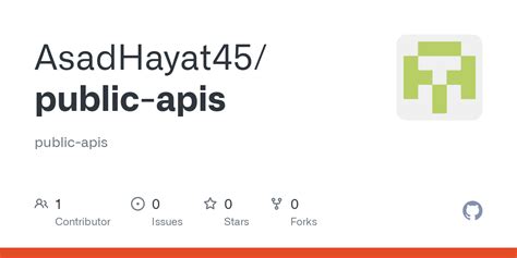 github asadhayat45 public apis public apis