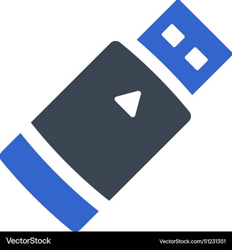 Usb Storage Drive Icon Royalty Free Vector Image