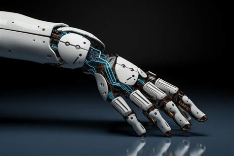 Premium Ai Image A Crisis Stopped By A Robot Hand In 3d Rendering