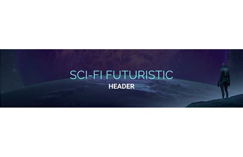 Free Sci Fi Futuristic Header Design Template To Edit Online