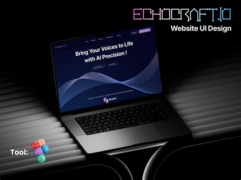 Ai Voice Clone Website Ui Design Behance