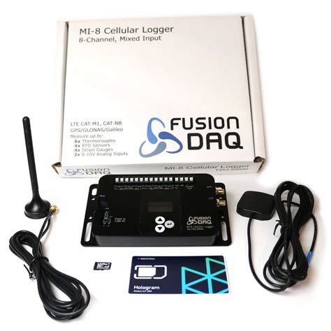 Mixed Input 8 Channel LTE Cellular Data Logger Fusion DAQ