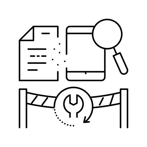 Computer Forensics Services Line Icon Vector Illustration 19594267 Vector Art At Vecteezy