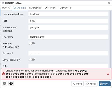 Pgadmin Postgresql Unreadableunknown Error Message Stack Overflow