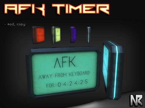 Second Life Marketplace Nr Afk Timer