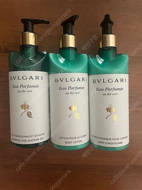 불가리 그린티 바디워시바디로션헤어컨디셔너 헤어바디 중고나라