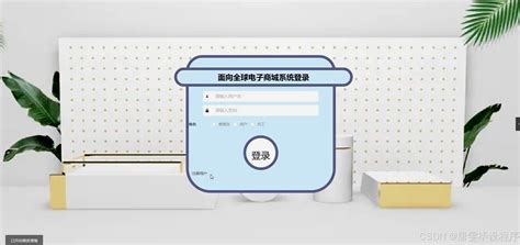 Springboot毕设 面向全球电子商城系统 程序论文 Csdn博客