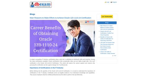 Dbexam Makes Your Database Certification Easy Is Built With Django