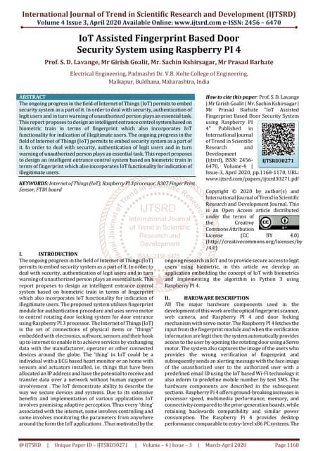 Smart Vehicle Using Iot Pptx