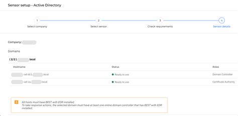 The Active Directory Sensor