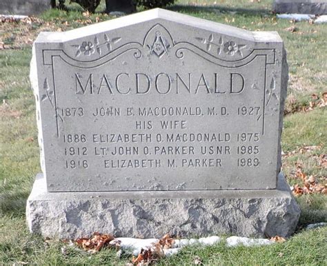 John A Macdonald 1913 1987 Find A Grave Memorial