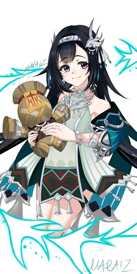 Lan Yan Genshin Impact Drawn By Maxaiz Danbooru