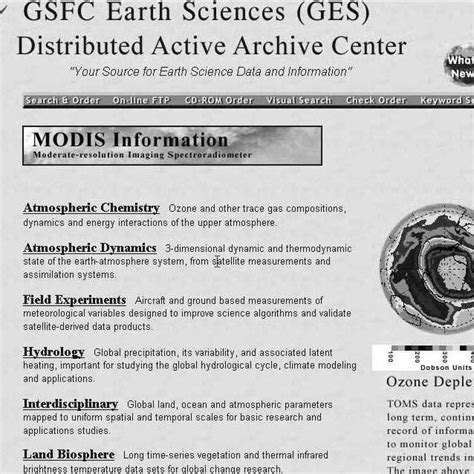 Nasa Goddard Space Flight Center Earth Sciences Distributed Active