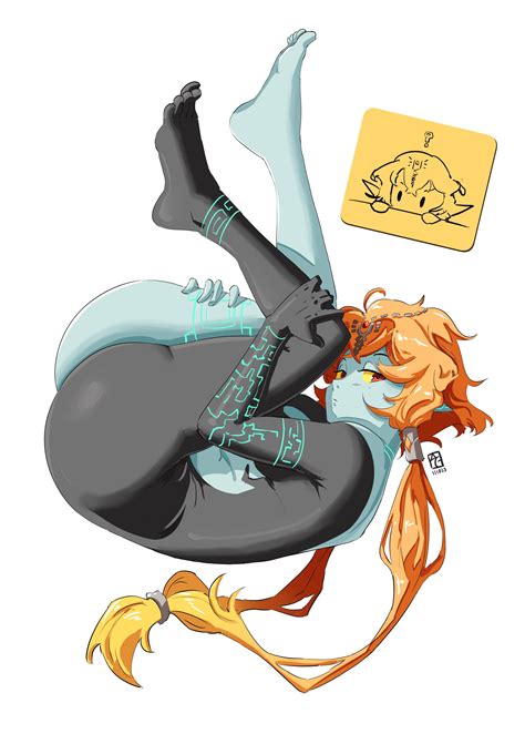Midna And Midna The Legend Of Zelda And 1 More Drawn By Automatic