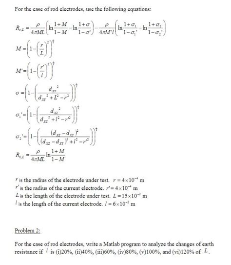 Solved Problem Write A Matlab Program To Analyze The Chegg