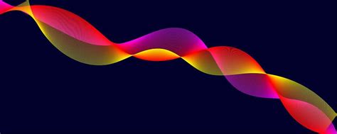 Wave Visualization Vector Art Icons And Graphics For Free Download