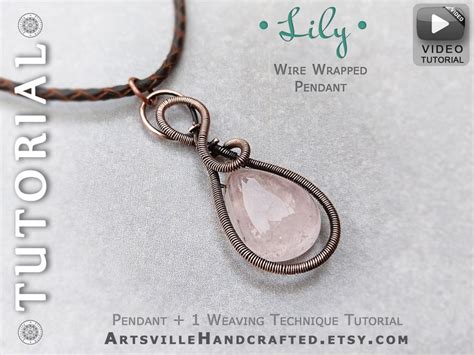 Tutorial Bundle Wire Wrapping For Beginners Tutorials Video Etsy