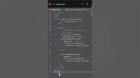 Beautiful Bouncing Glowing Ball Animation Using Html Css And Javascript Youtube
