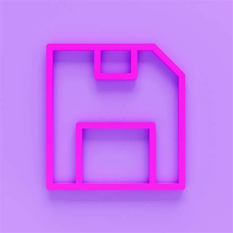 Premium Photo 3d Render Of Save Icon Illustration Isolated Floppy