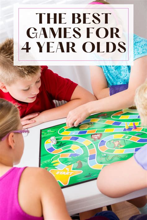 What Games Can 4 Year Olds Play
