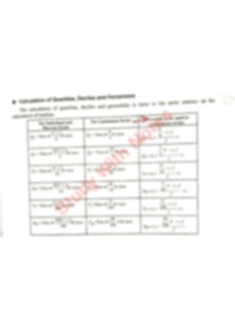solution partition values quartiles deciles and percentiles statistics