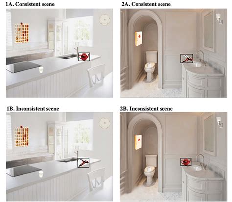 Examples Of Experimental Scenes For High Salience Targets In Each Download Scientific Diagram