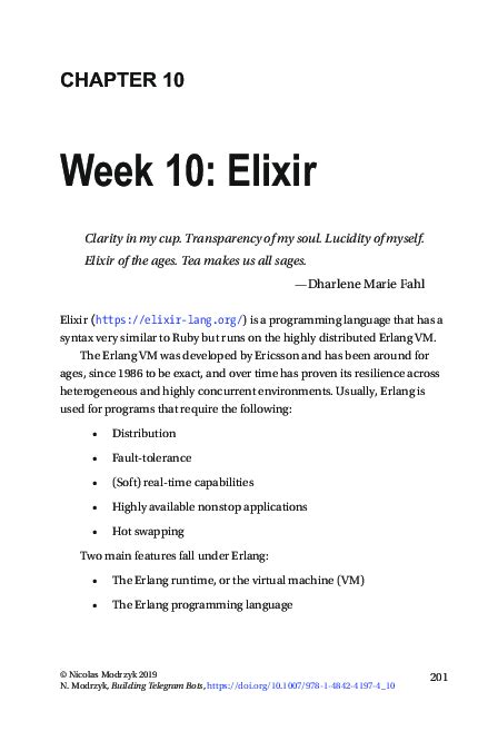 Pdf Building Telegram Bots Develop Bots In 12 Programming Languages