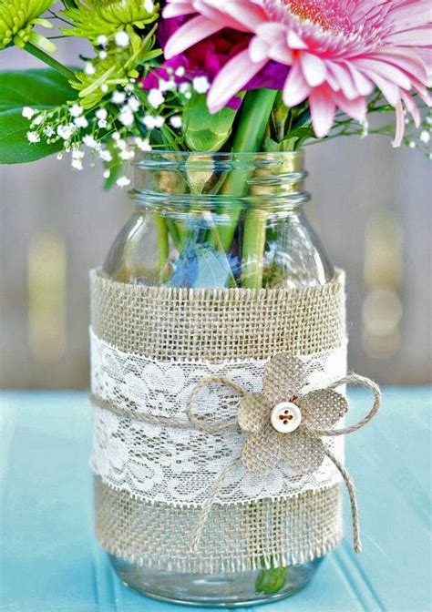 15 Mason Jar Decor And Centerpiece Ideas