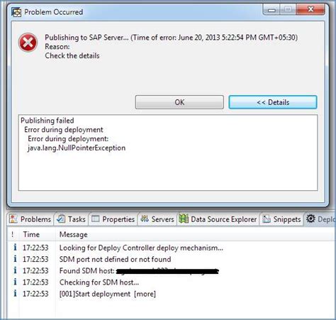 Troubleshooting Unable To Add Sap As Java In Nwds Sap Community