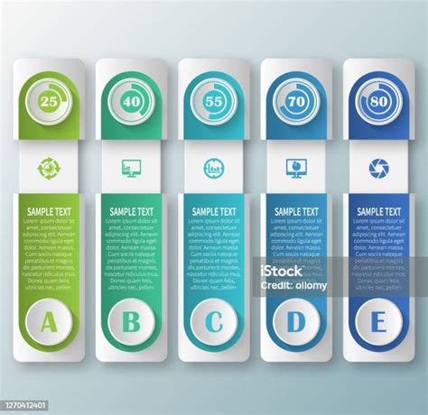 추상 3d 용지 인포그래픽 비즈니스 템플릿 벡터 일러스트레이션 3차원 형태에 대한 스톡 벡터 아트 및 기타 이미지 3차원 형태 거래자 다이어그램 Istock