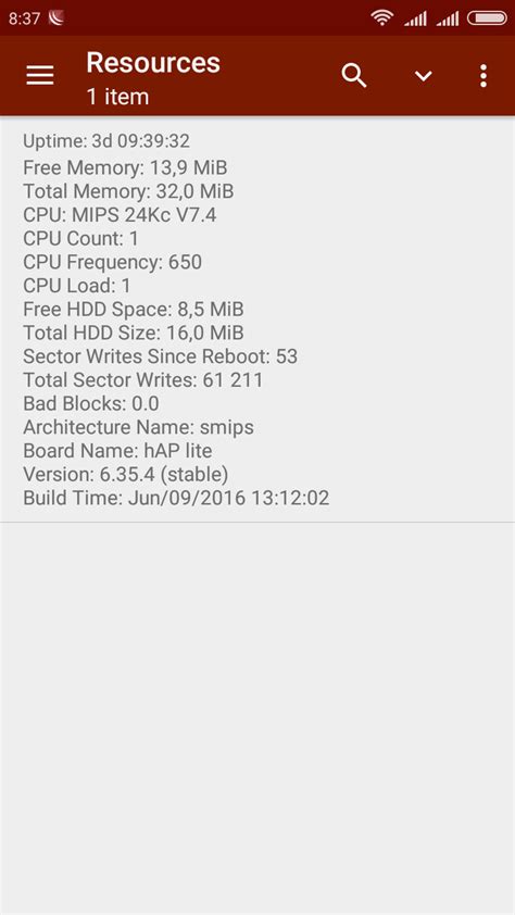 Not Enough Disk Space To Perform Update General Mikrotik Community Forum