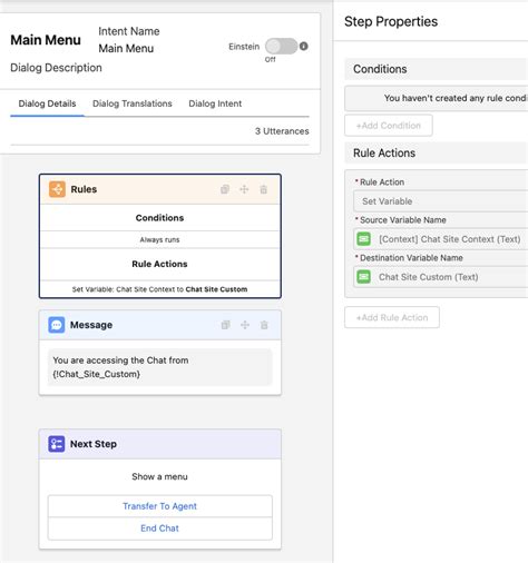 Pass Data From Chat To Einstein Bot In Salesforce Infallibletechie