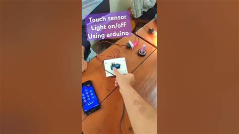 arduinoprojects arduino touchsensor scienceproject