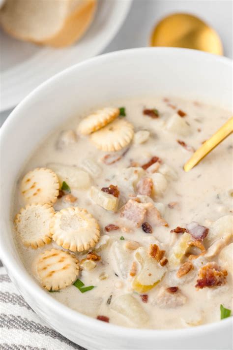 Old Fashioned New England Clam Chowder This Is Not Diet Food