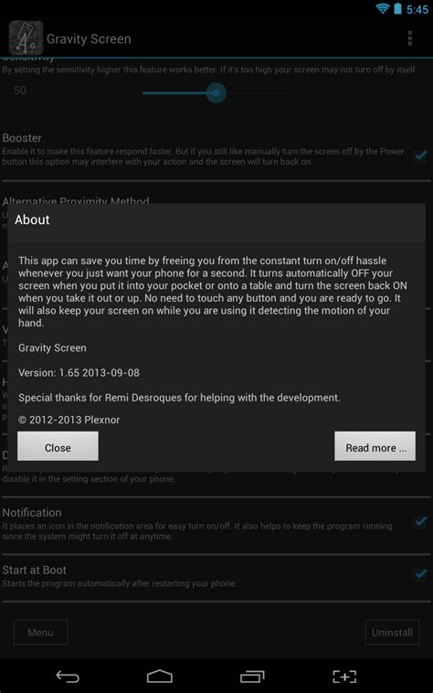 Android Set Your Device Screen To Automatically Turn Off When You Put It In Your Pocket And