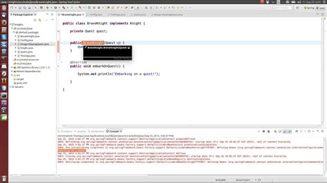 spring framework tutorial 1 defining and manually wiring beans youtube
