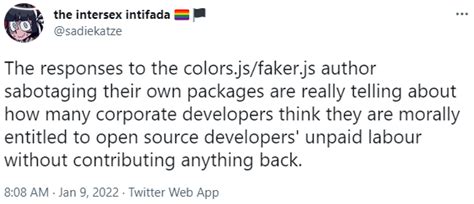 Npm Libraries Colors And Faker Sabotaged In Protest By Their Maintainer What To Do Now