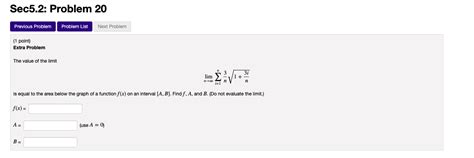 solved sec5 2 problem 20 previous problem problem list next