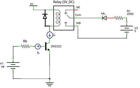 Transistor Switch Circuit Relay