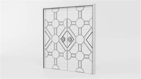 Door Rh12 3d Model By Speedup