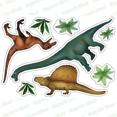 Dinosaur Jurassic Window Clings Static Stickers Out Of This World Decorations Ebay Uk